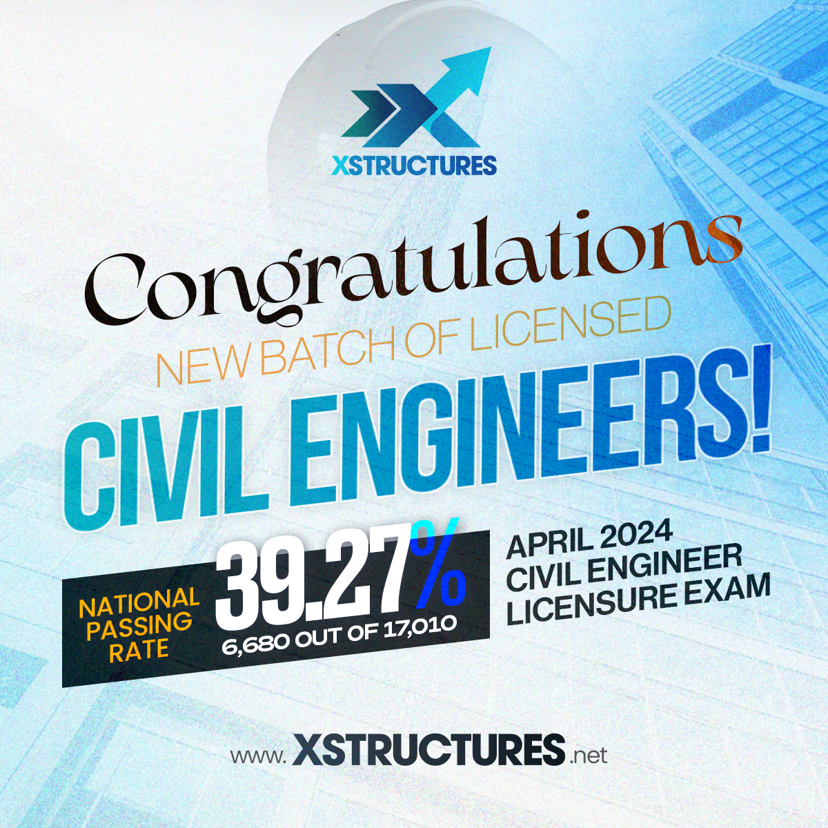 April 2024 CELE Results: Civil Engineers Licensure Exam Passers and Topnotchers - XSTRUCTURES