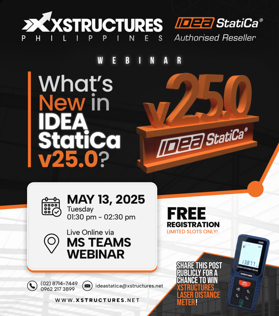 What's New in IDEA StatiCa 25.0? Webinar - XSTRUCTURES